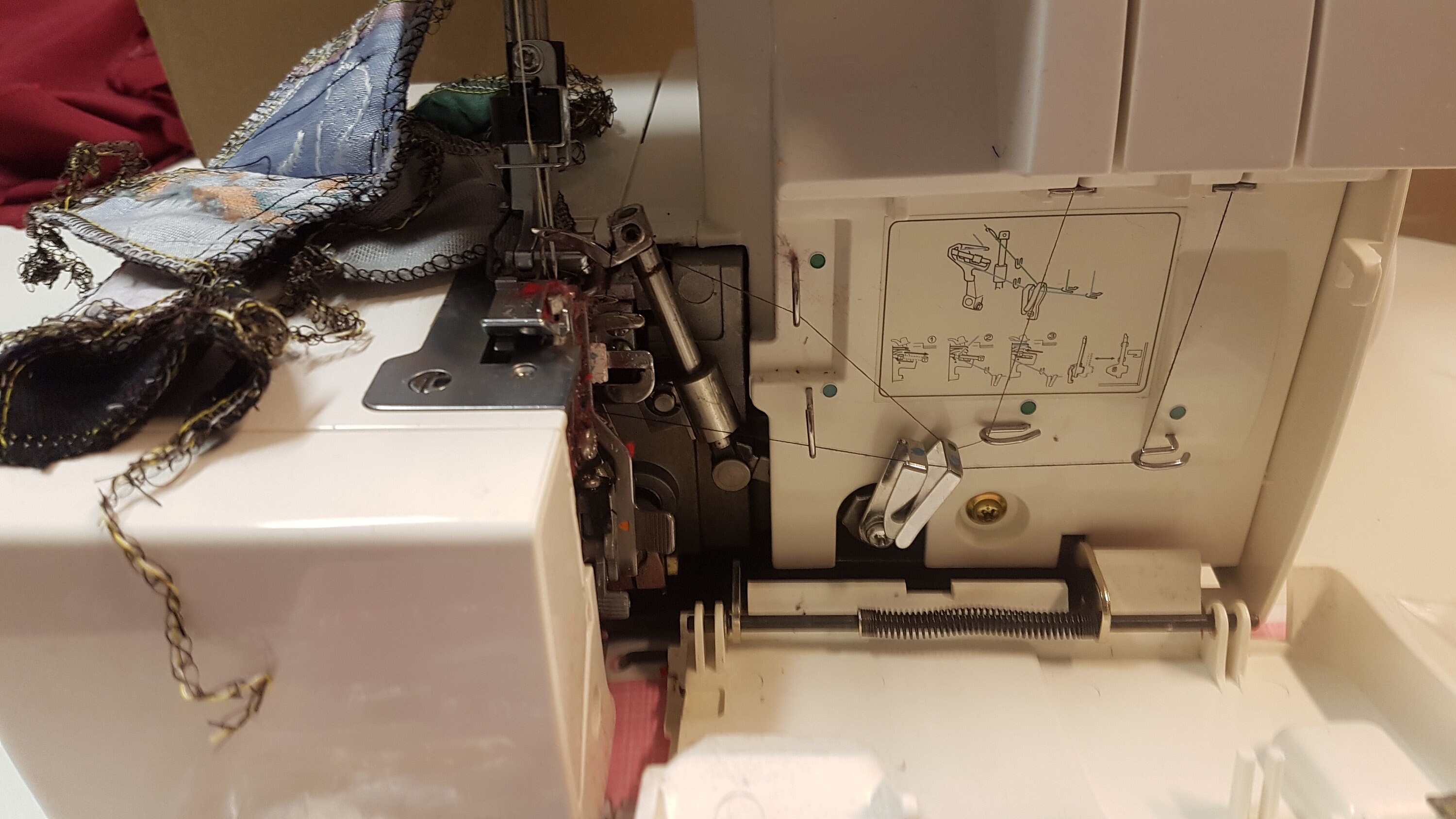 Machine à coudre surjeteuse Brother 929D fil 3/4, différentiel - Etsy ...