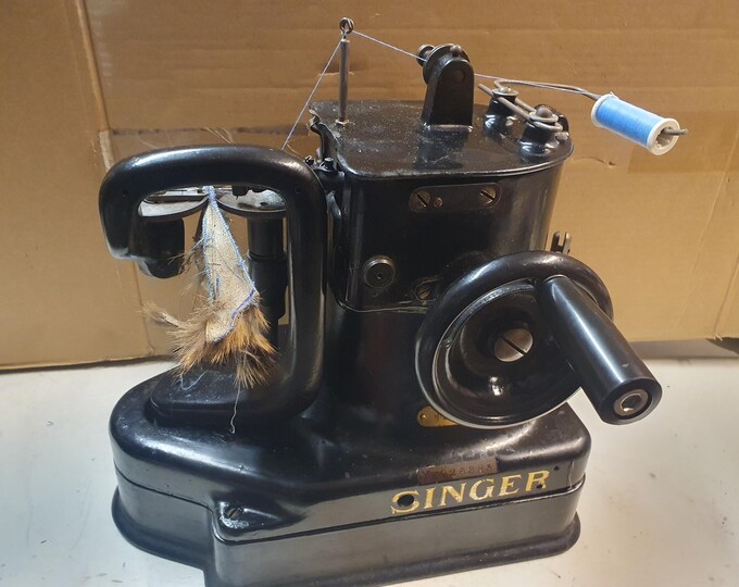 1929 Vintage Fur Sewing Machine Furrier Machine Singer 46K49 - Etsy