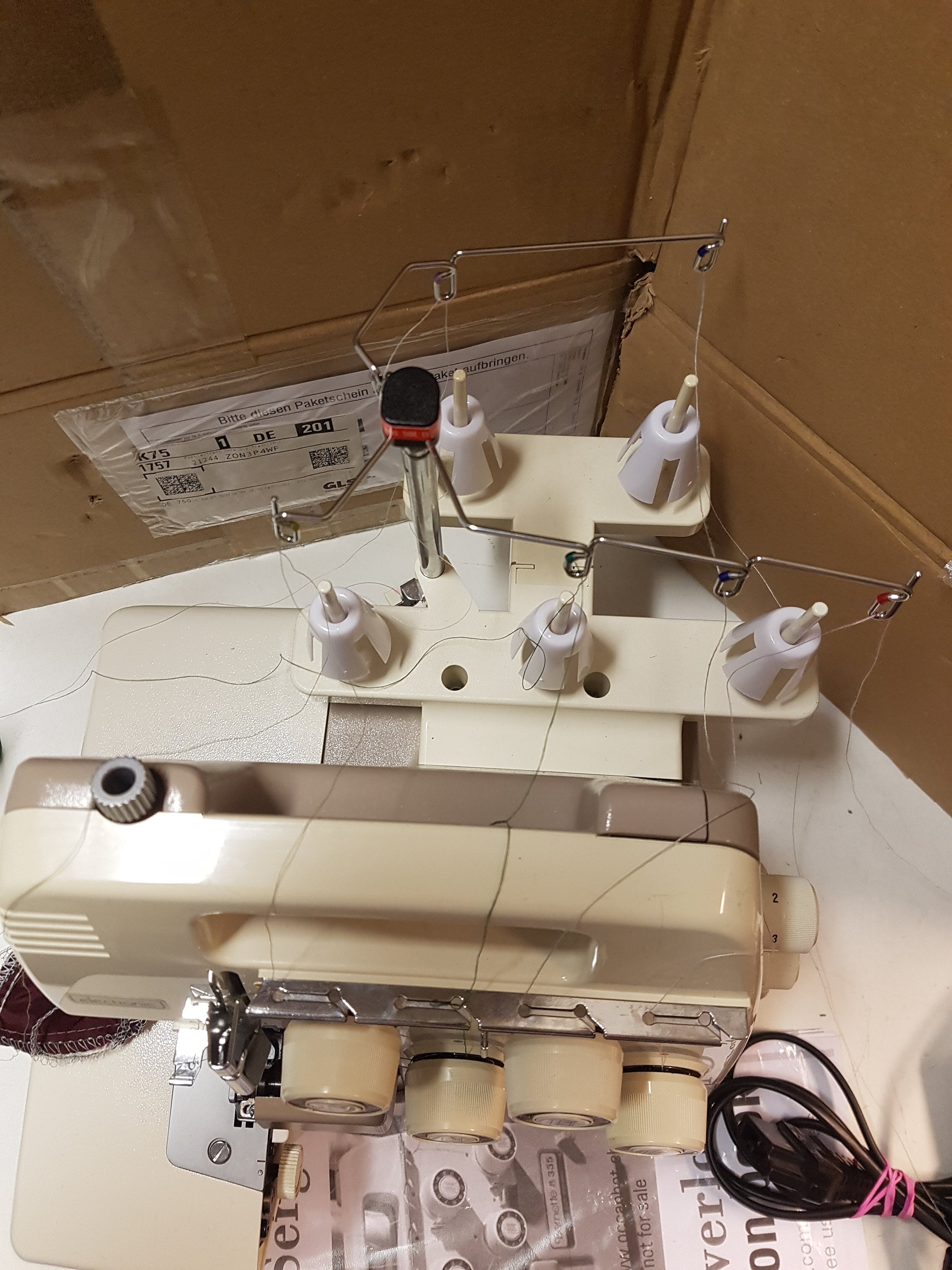 Bernina Bernette 335, 5 Thread Safety Overlock - Etsy