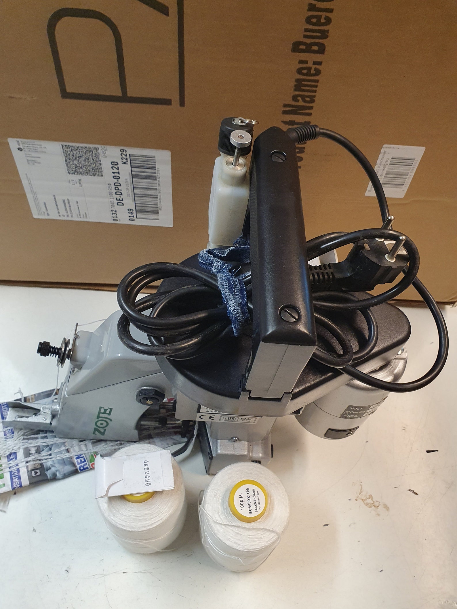 ZOJE ZJ26-1A Bag Sewing Machine, 1 Thread - Etsy