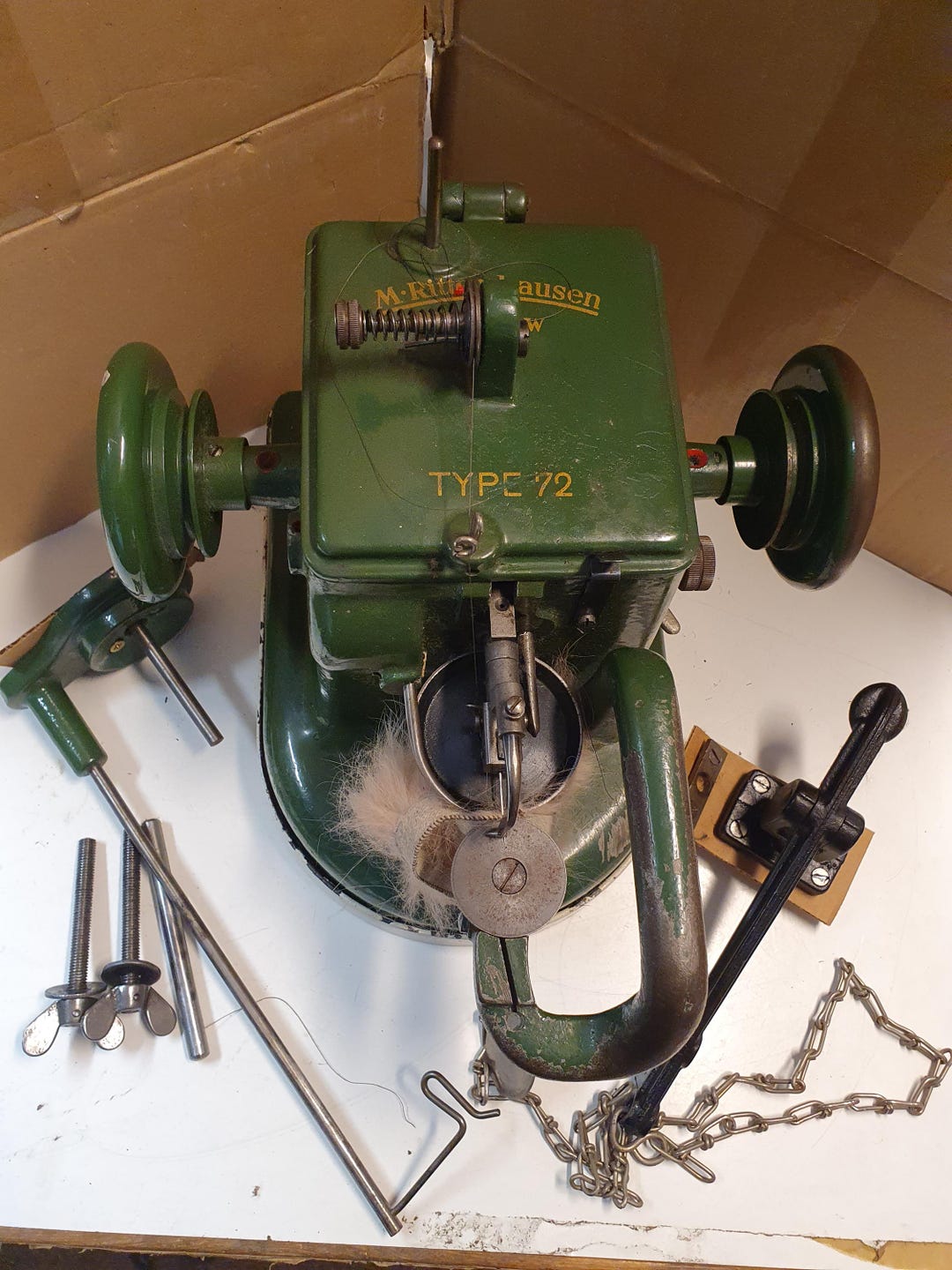 RITTERSHAUSEN Kl. 72 Fur Sewing Machine SUCCESS Fur Sewing Machine Head ...