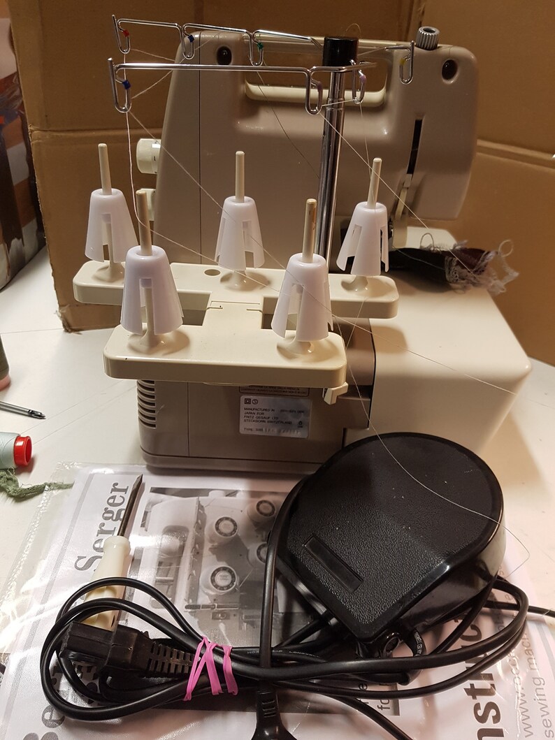 Bernina Bernette 335, 5 Thread Safety Overlock - Etsy