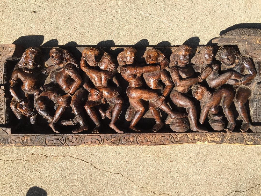 Orgy Wood Panel From Khajuraho Love Temples India Etsy