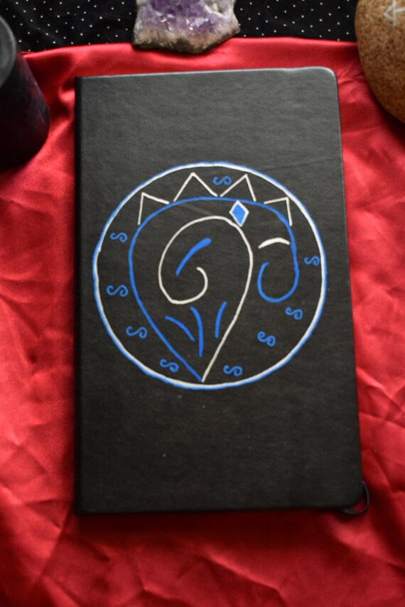 Personalized Sigil of Hel Journal With Bind Rune - Etsy