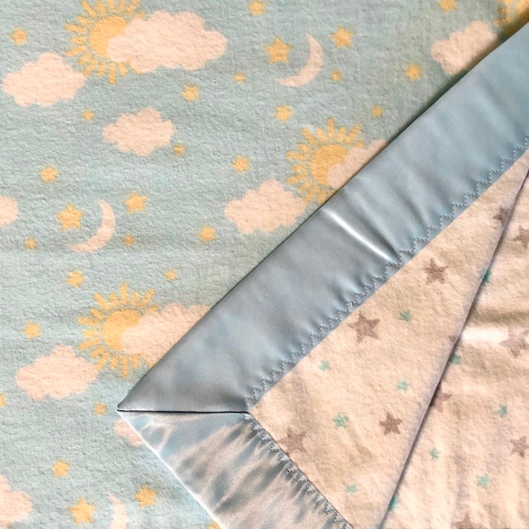 Sun, Moon, & Stars Blanket - Etsy