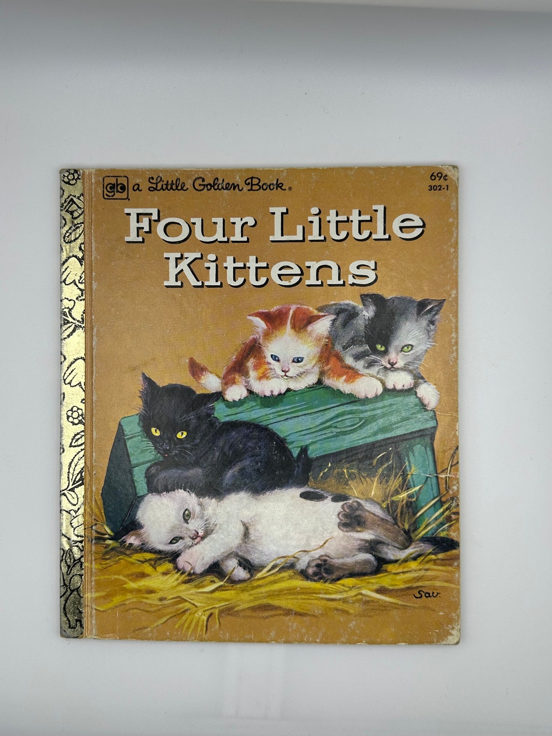 The Four Little Kittens Little Golden Book - Etsy