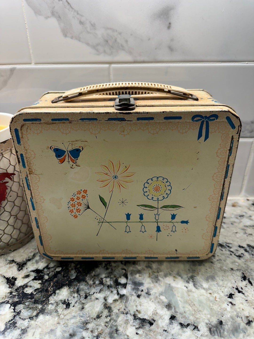 Vintage Aladdin Junior Miss Metal Lunchbox ~ 1956 - Etsy