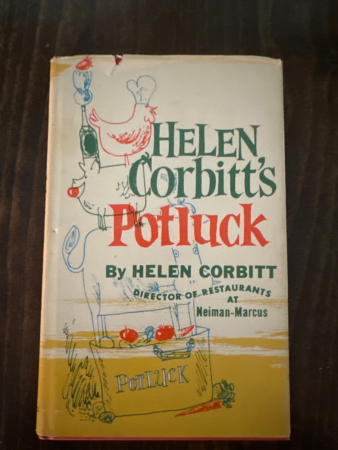 Vintage 1962 Helen Corbett’s Potluck Cookbook - Etsy