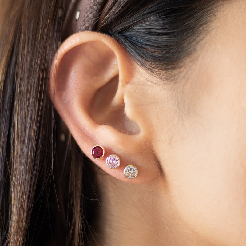 Stud Earrings Set - Etsy