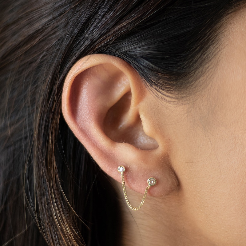 Double Ear Piercing - Etsy