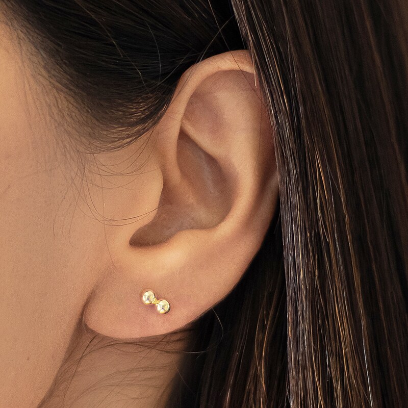 Second Hole Earrings - Etsy