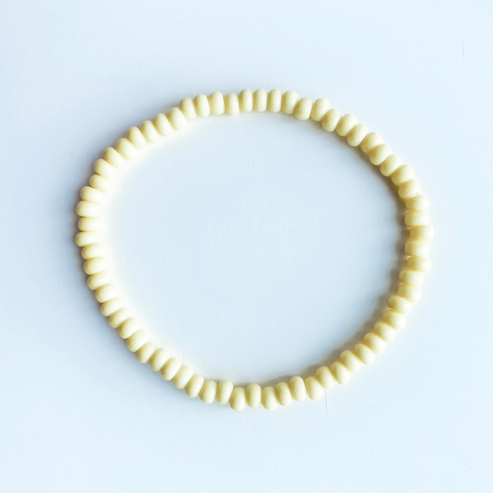 Pastel Candy Color Seed Bead Stretch Stacking VSCO Bracelet - Etsy