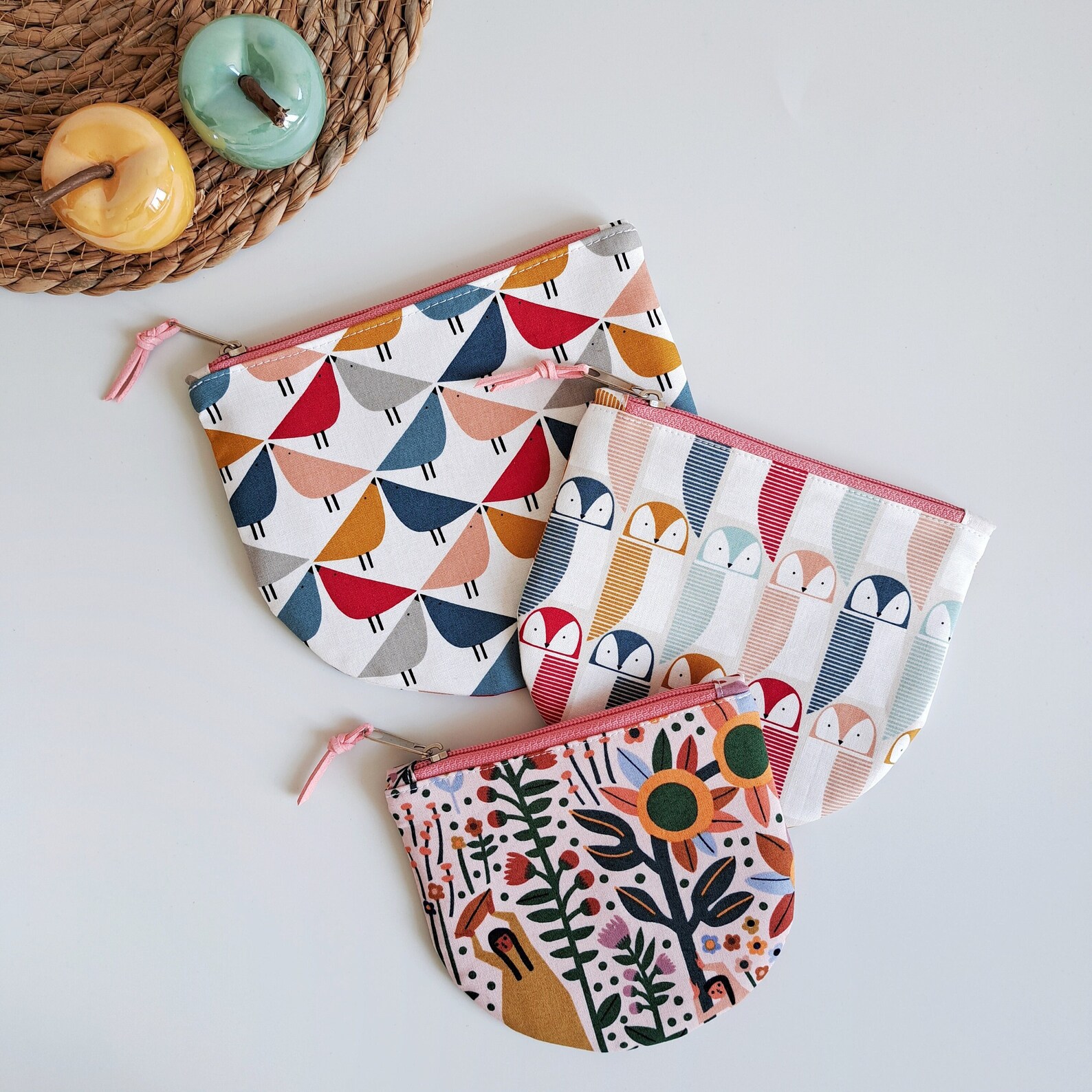 NINA Zipper Pouch PDF Sewing Pattern, Instant Download, 3 Sizes, Sewing ...