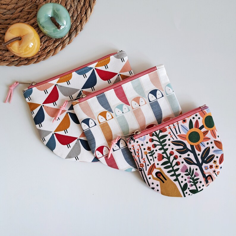 NINA Zipper Pouch PDF Sewing Pattern, Instant Download, 3 Sizes, Sewing ...