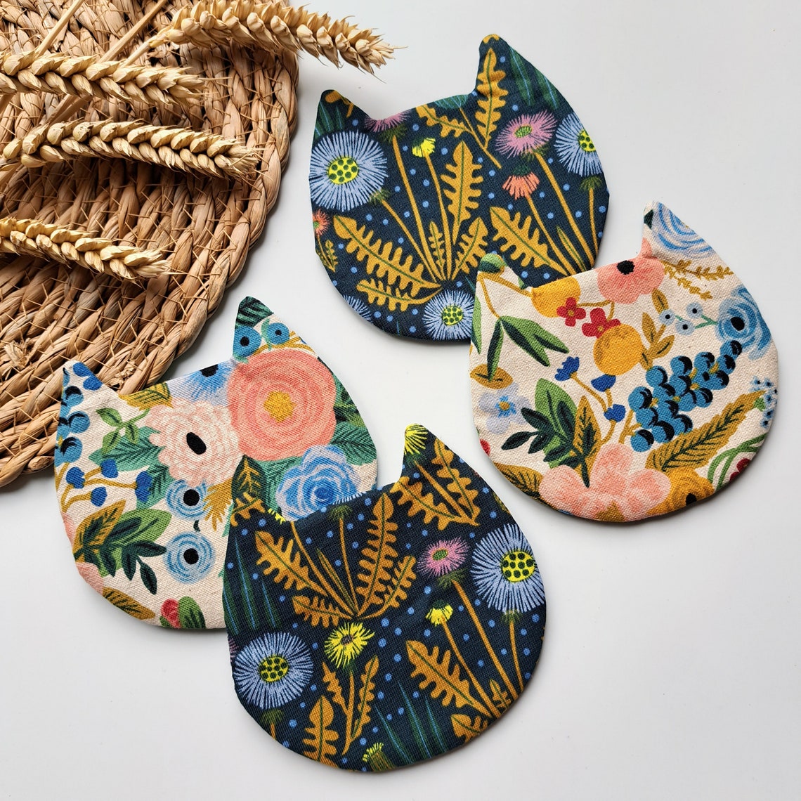 Coasters CAT PDF Sewing Pattern, Instant Download, Sewing Tutorial, PDF ...