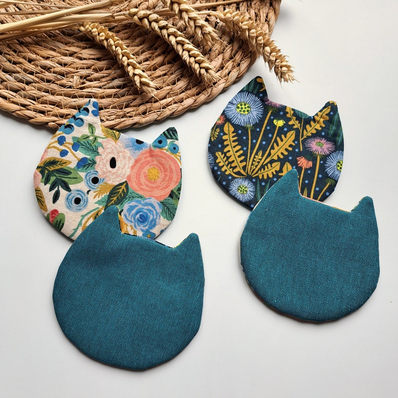Coasters CAT PDF Sewing Pattern, Instant Download, Sewing Tutorial, PDF ...
