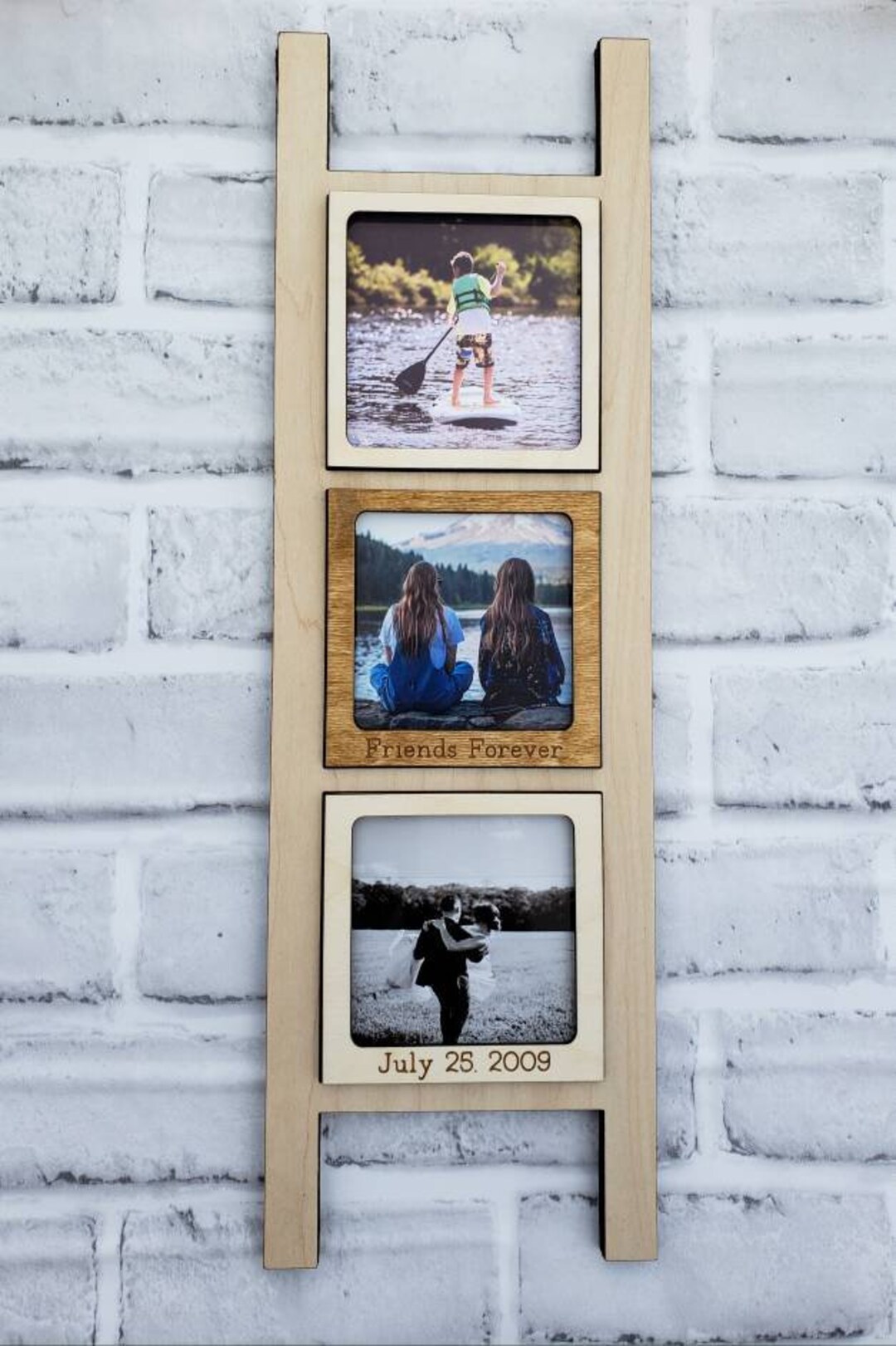 Leaning Ladder, Interchangeable Ladder, Picture Frame, Decorative ...