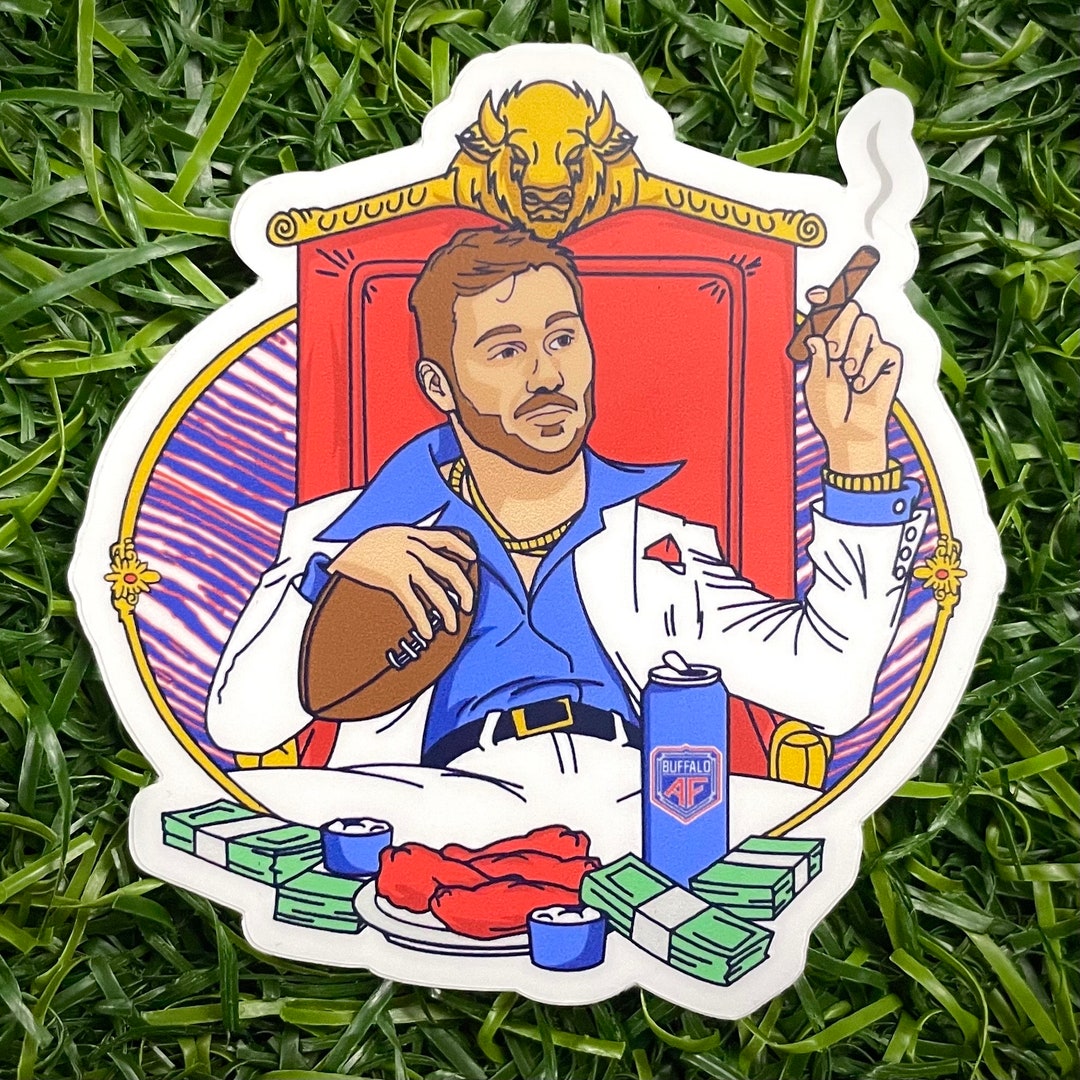 Scarface X Buffalo Mafia Die Cut Stickers, Josh Allen Tony Montana ...