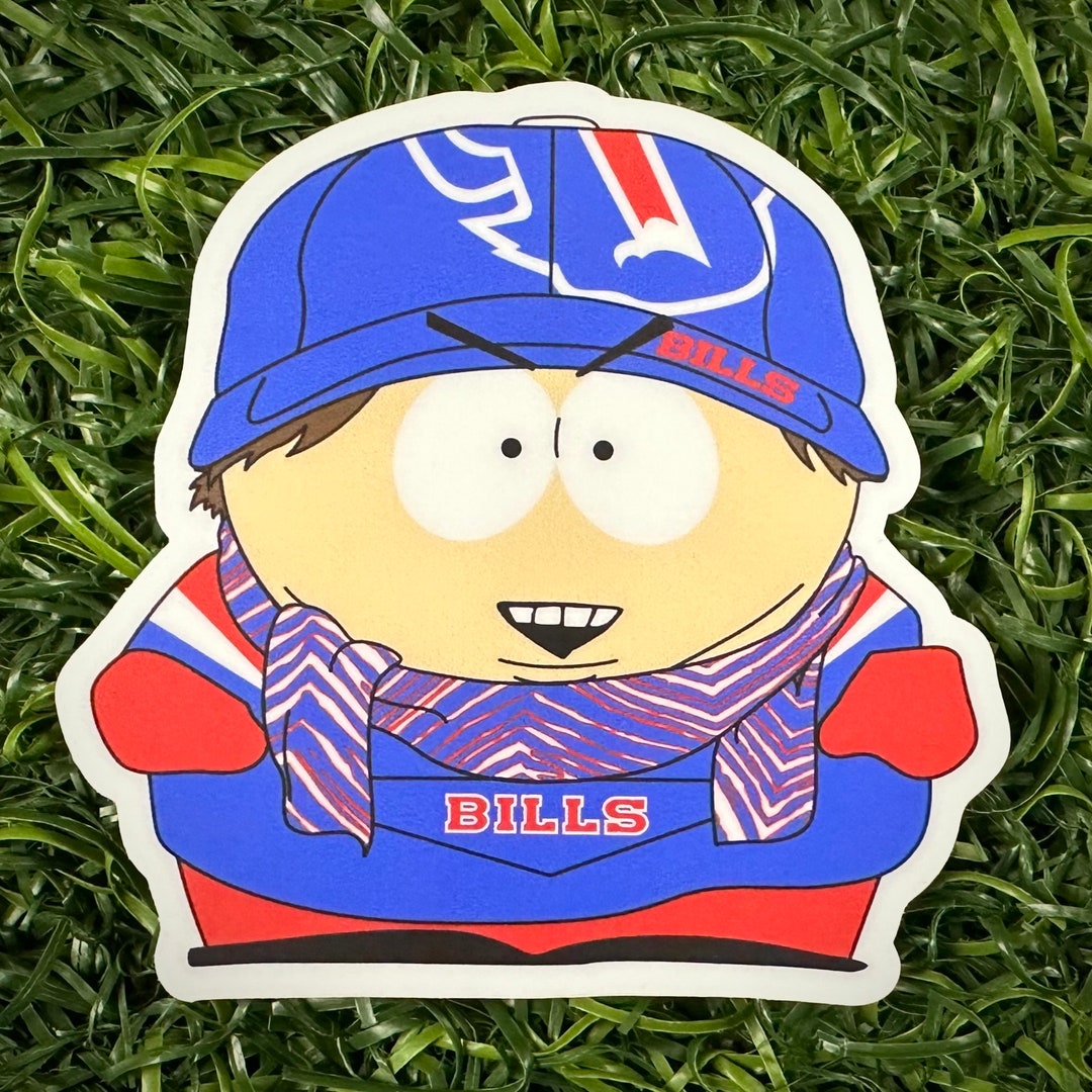 South Park X Buffalo Eric Cartman Die Cut Sticker, 90’s Retro Vintage ...