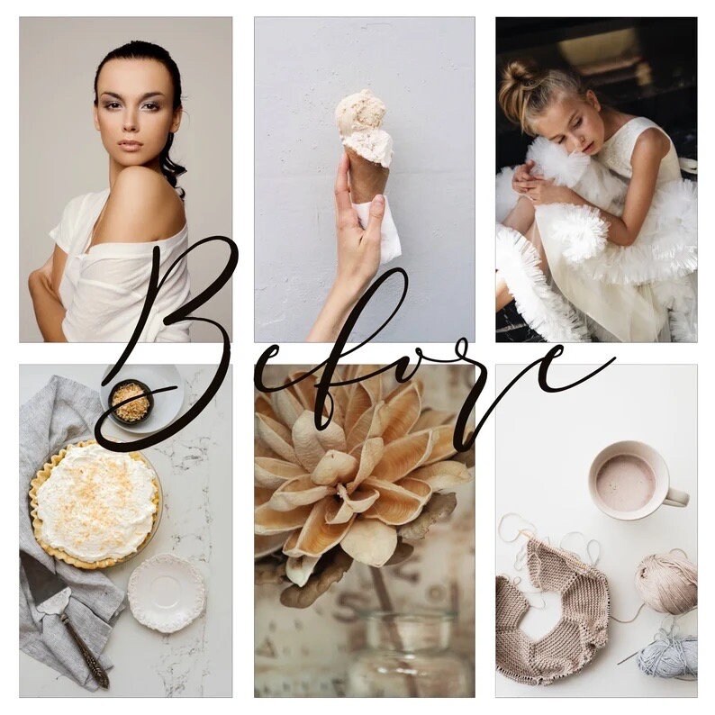 WARM VANILLA Lightroom Mobile Preset Warm White Lightroom Preset Mobile ...