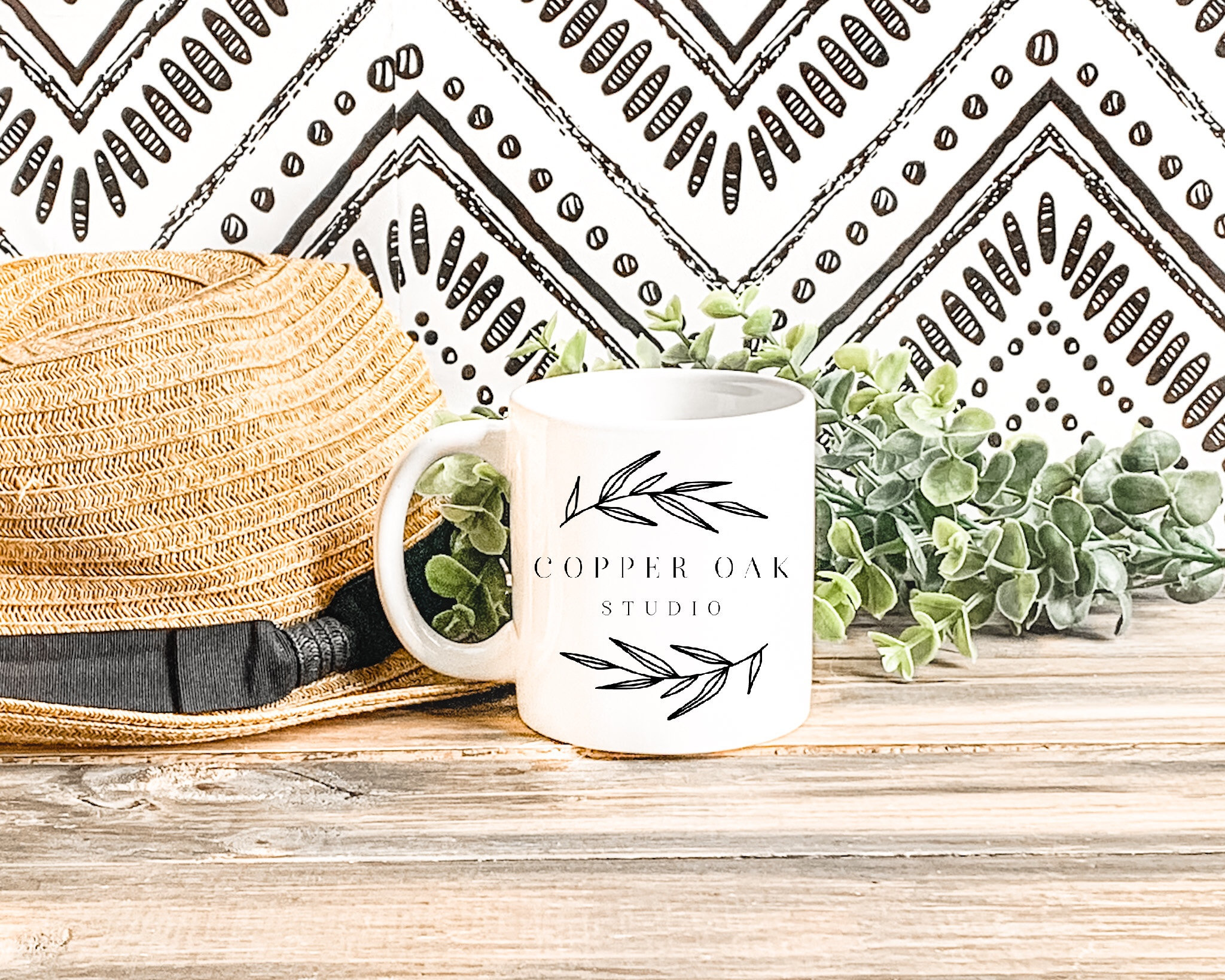Boho Style Mug Mockup | Coffee Mug Stock Photo | Coffee Mug Mockup ...