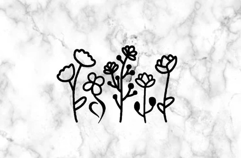 Floral NEDA Symbol Vinyl Decal Sticker // Car Decal, Laptop Sticker ...