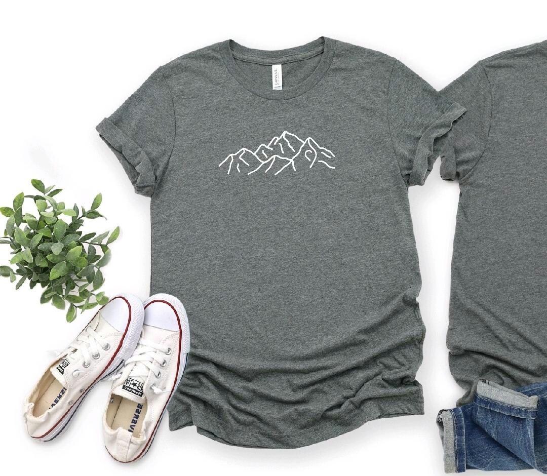 Iron on Decal - NEDA Symbol Mountain Range // Make Your Own Shirt ...