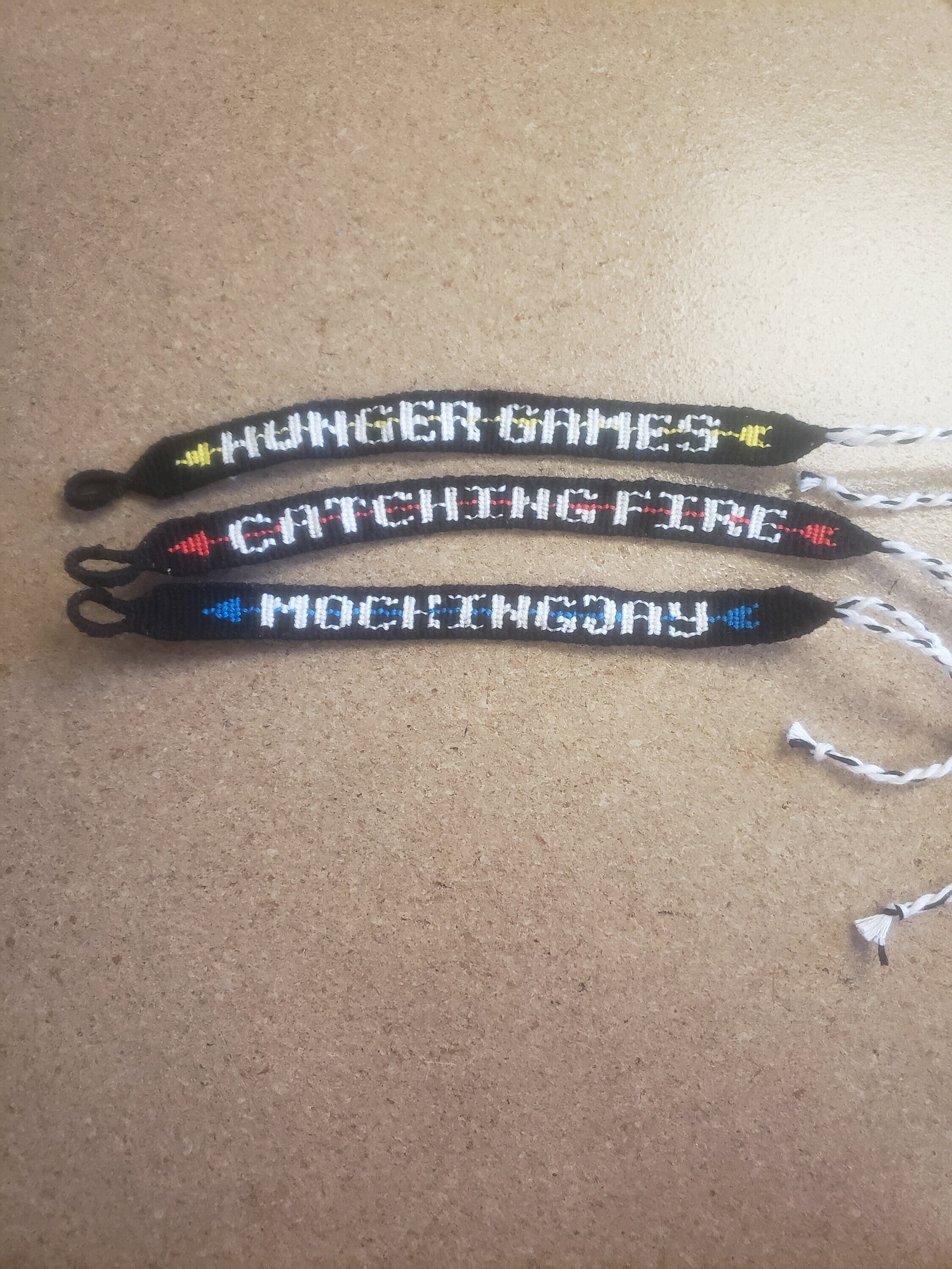 Hunger Games Inspired Friendship Bracelets - Etsy