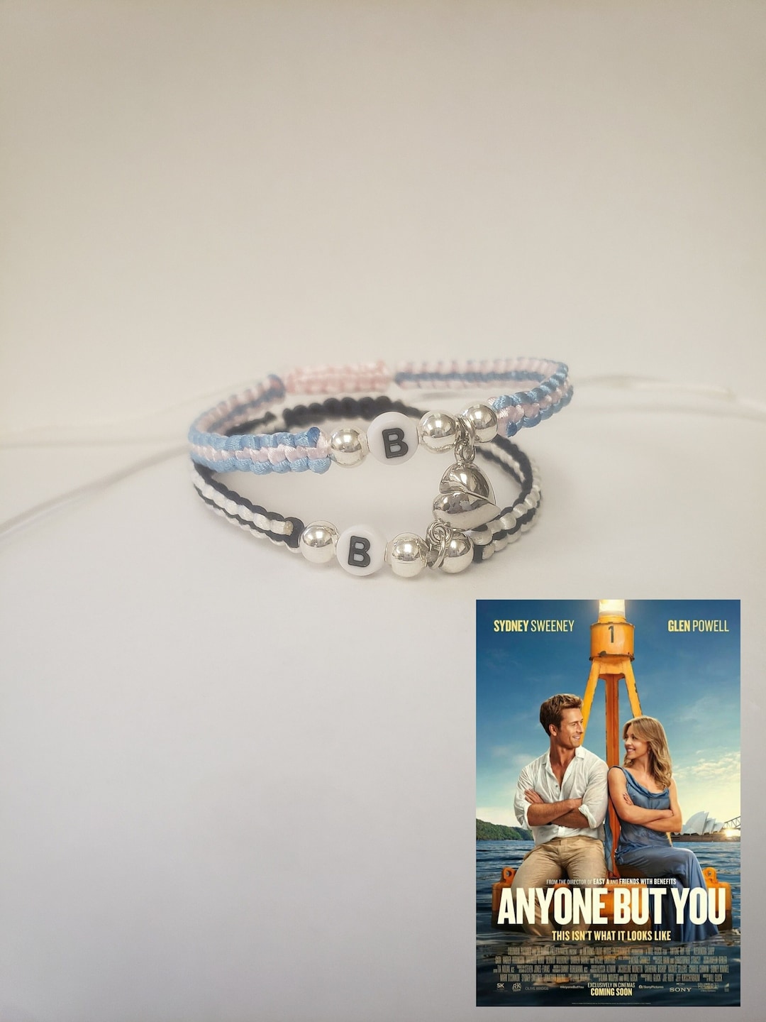 Bea and Ben anyone but You Inspired 2 Pack Bracelets - Etsy