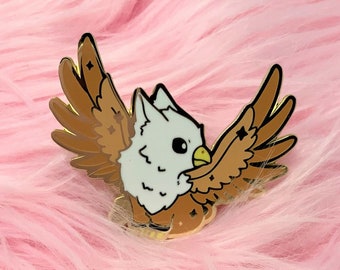 Mythical Cryptid Creature Kitsune Hard Enamel Pin - Etsy