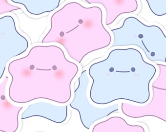 Cute Blob Stickers - Etsy