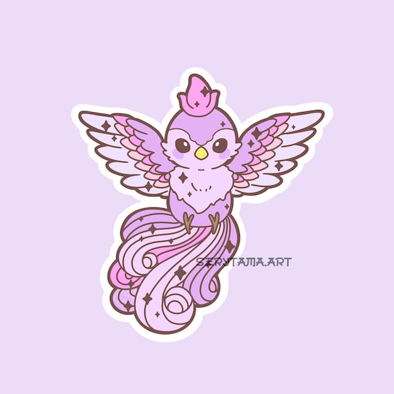 Pink Phoenix Bird
