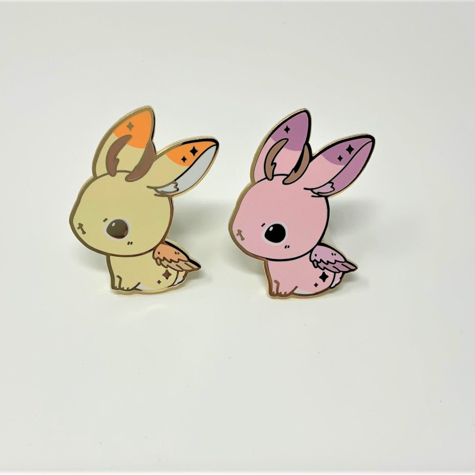 Cute Mythical Cryptid Creatures Wolpertinger Hard Enamel Pins - Etsy