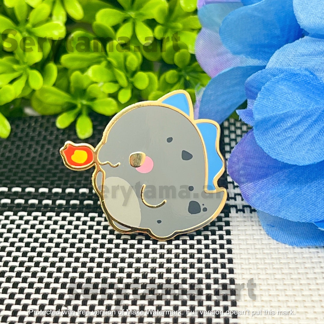 Chonkzilla Kaijuu Godzilla Cute and Kawaii Cryptid Mythical - Etsy