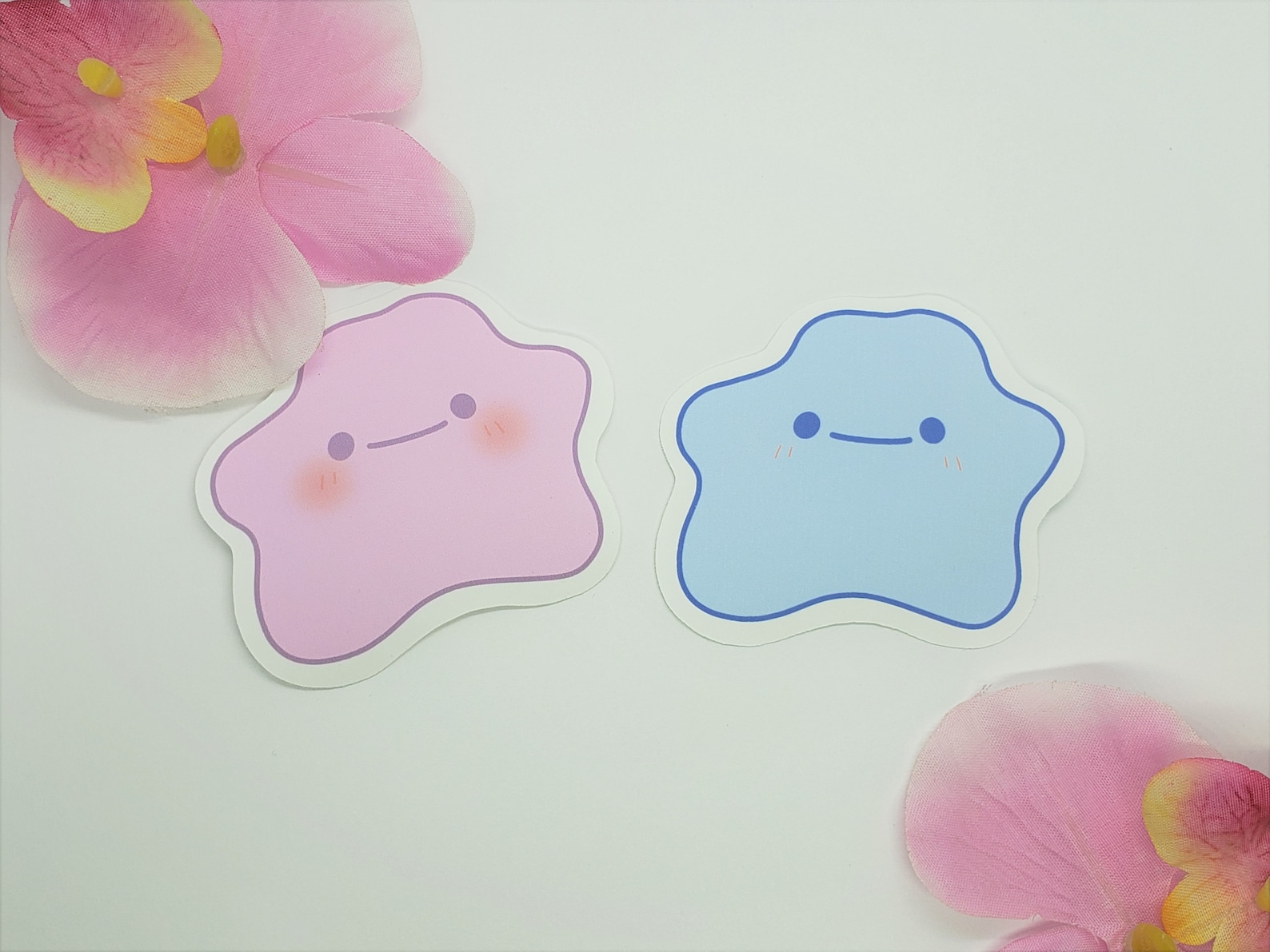 Cute Blob Pokemon Ditto Stickers - Etsy