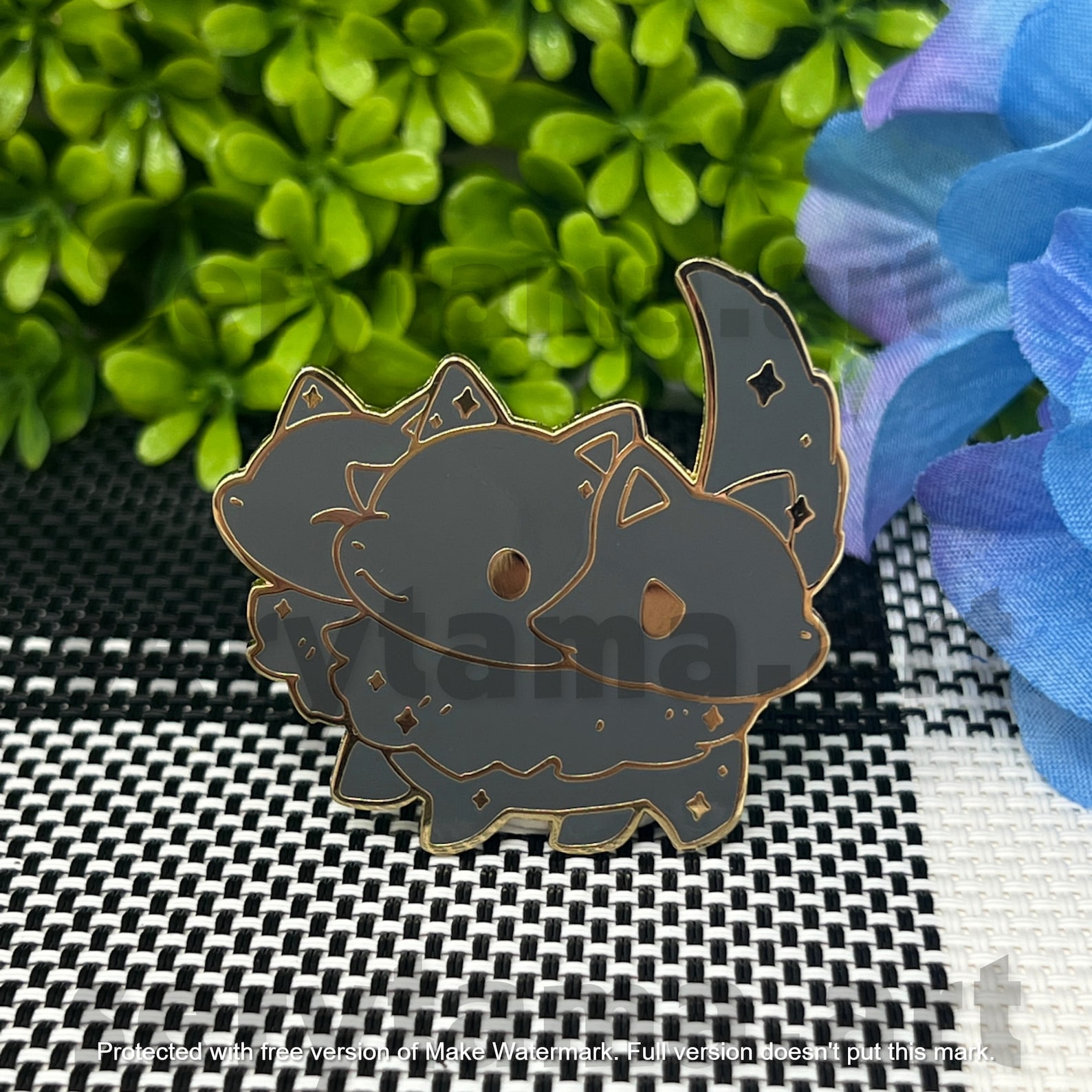 Cute and Kawaii Cerberus Enamel Pin - Etsy Canada