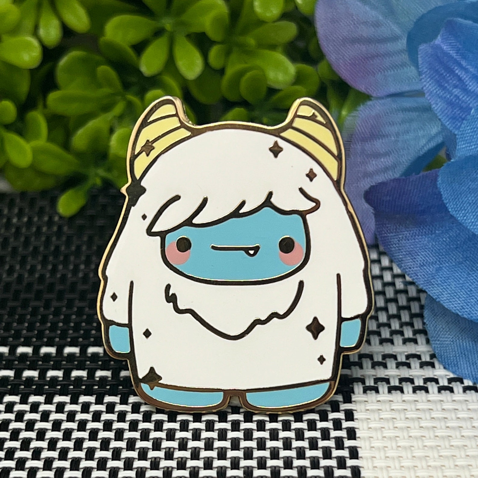Cute and Kawaii Yeti Cryptid Mythical Creature Enamel Pin - Etsy