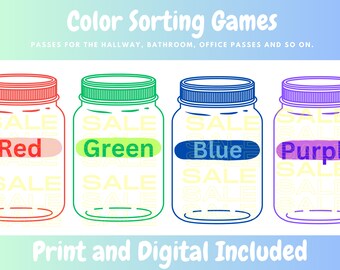 Color Sorting Game, Preschool Game Color Matching, Fine Motor Skills ...