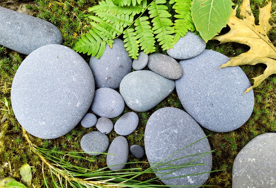 Lake Superior Michigan Basalt Blue Stones 1lb454g or 16oz Mixed Rough ...