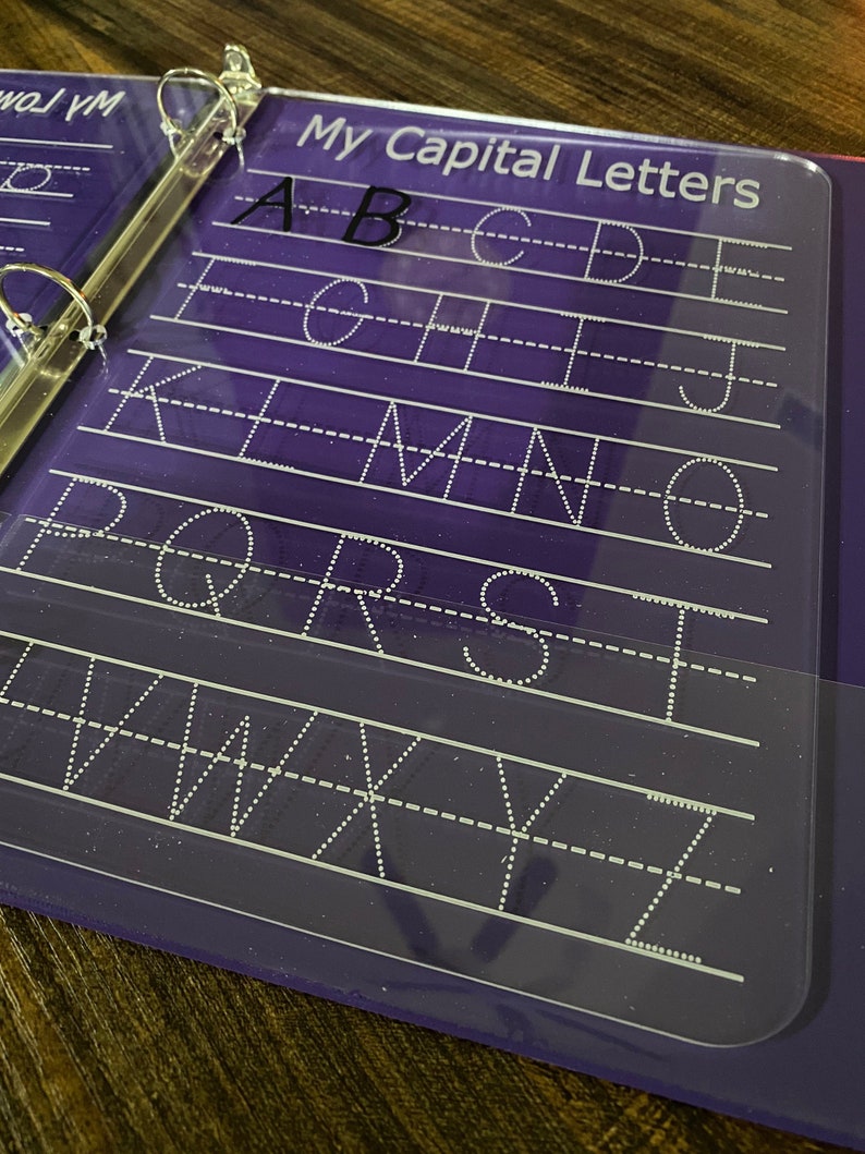 Letter & Number Practice Fun - Etsy