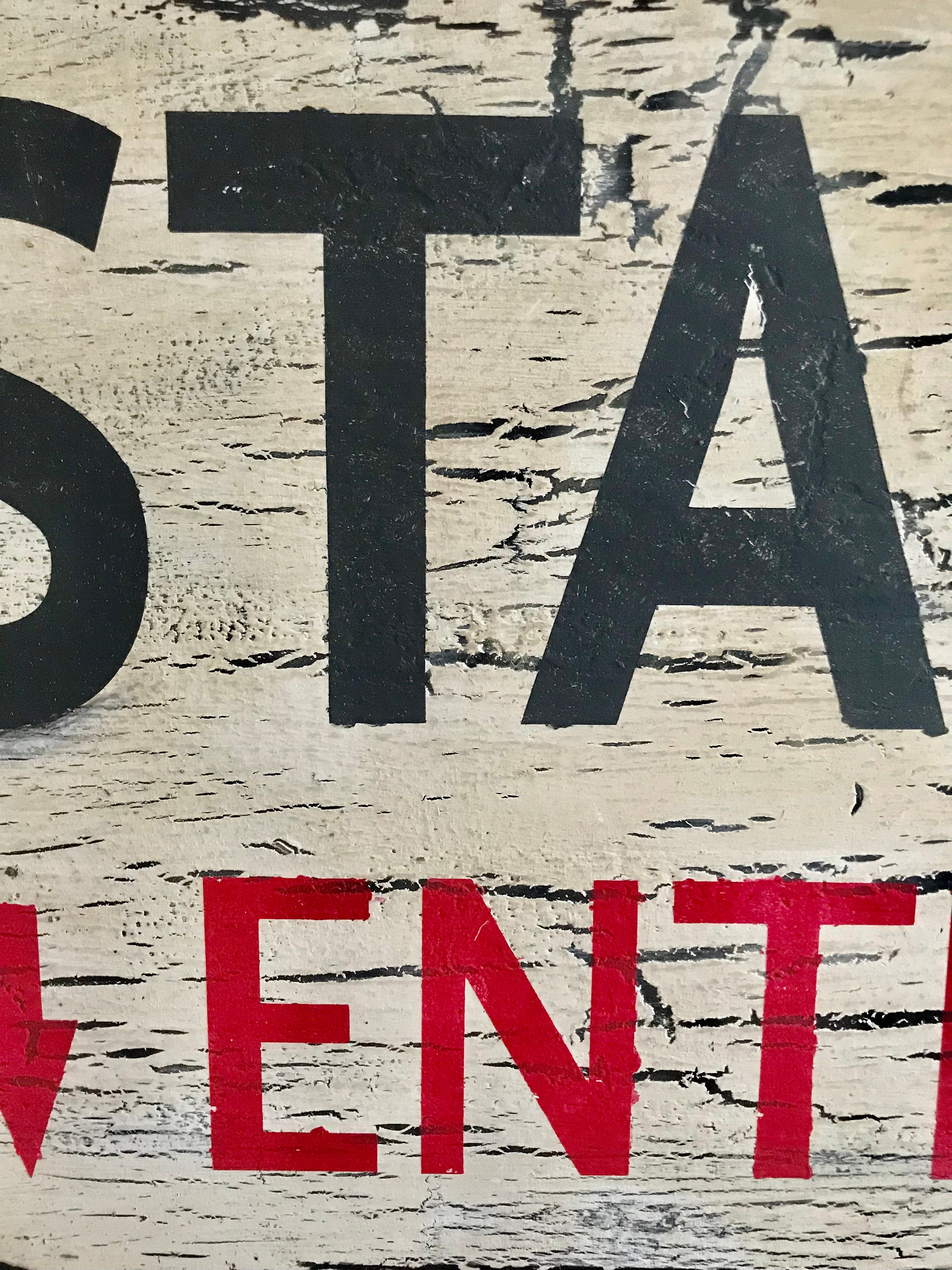 Stadium Entrance Sign Reclaimed Wood, Vintage Sports Signs, Stadium ...