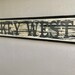 Personalized Town Sign, Custom Weathered Wood Sign, Distressed Wood ...