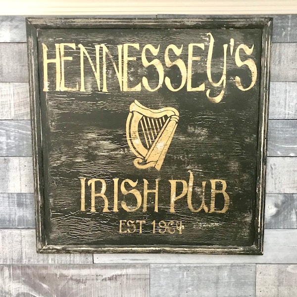 Irish Pub Sign - Etsy