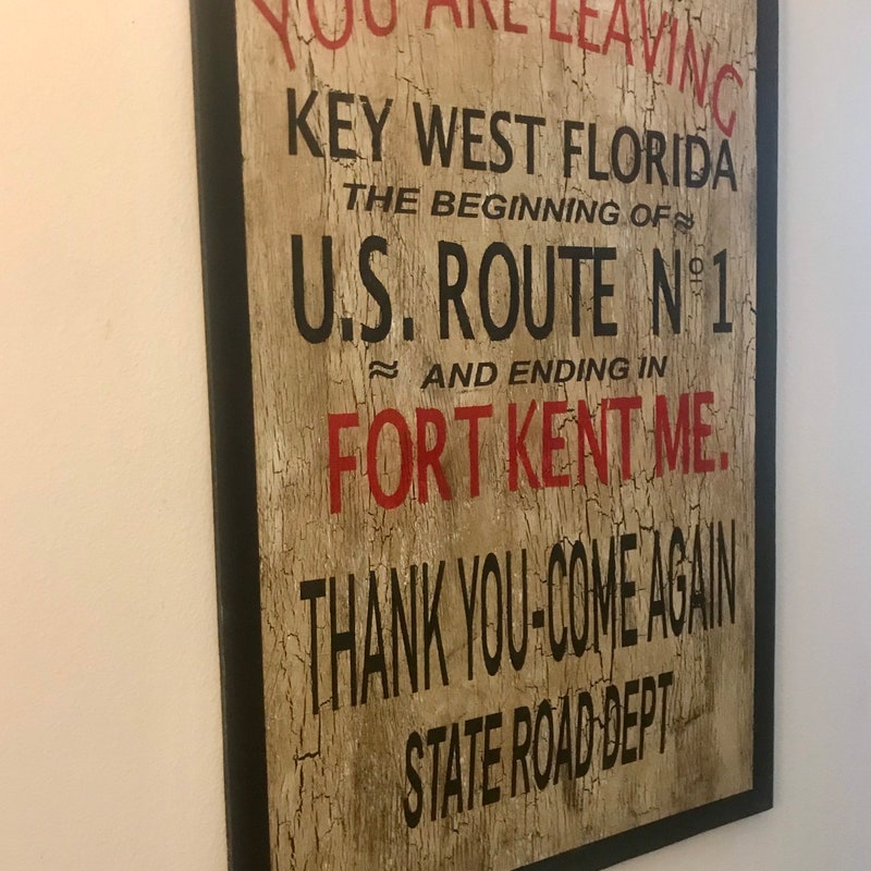 Key West Sign - Etsy