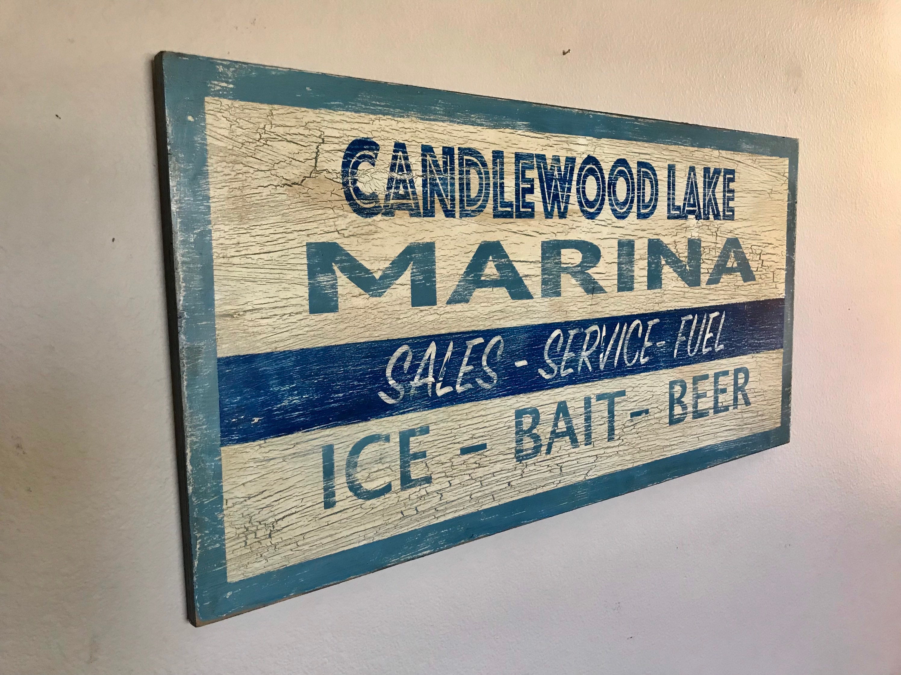 Personalized Marina Sign, Lake Sign, Beach House Sign, Lake House Sign ...