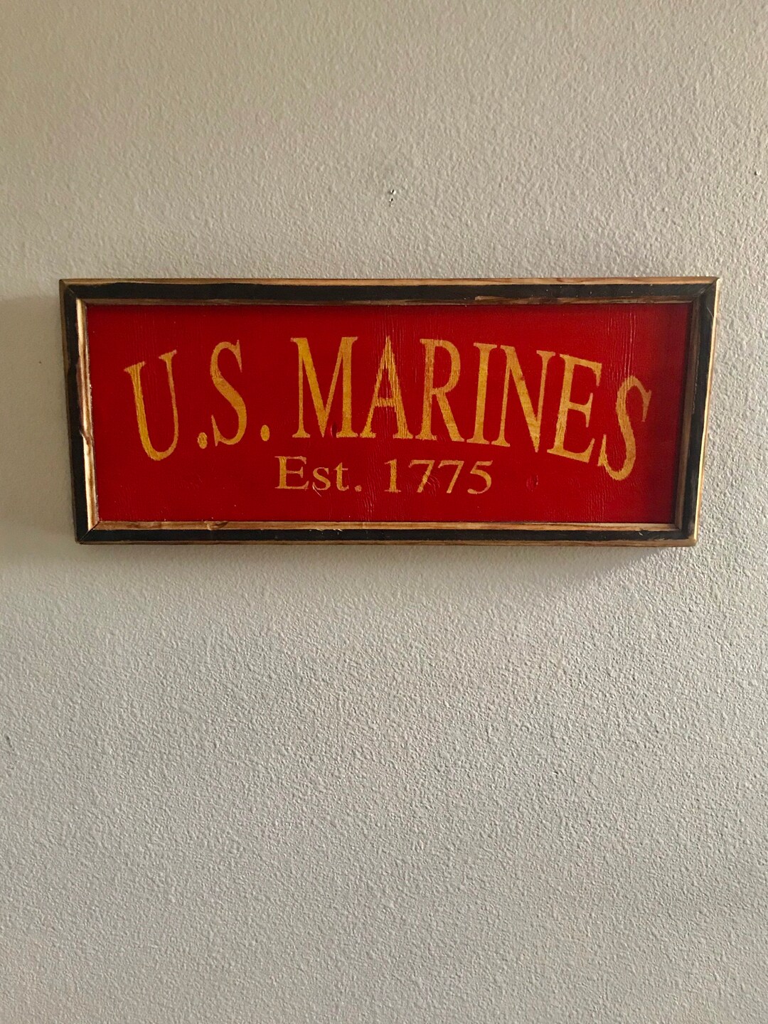 US Marines Sign - Etsy