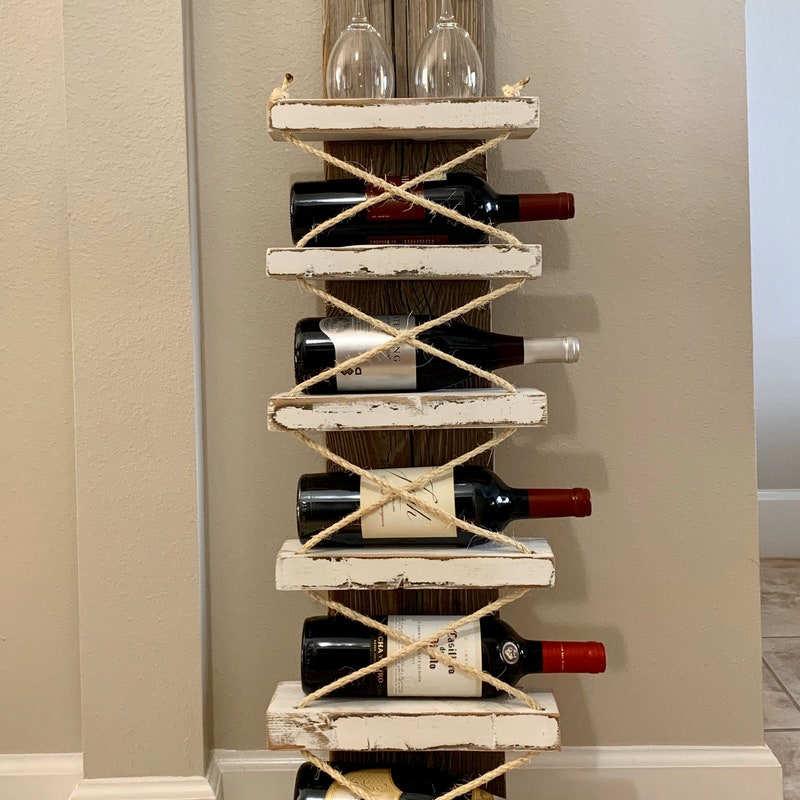 Corner Wine Rack - Etsy