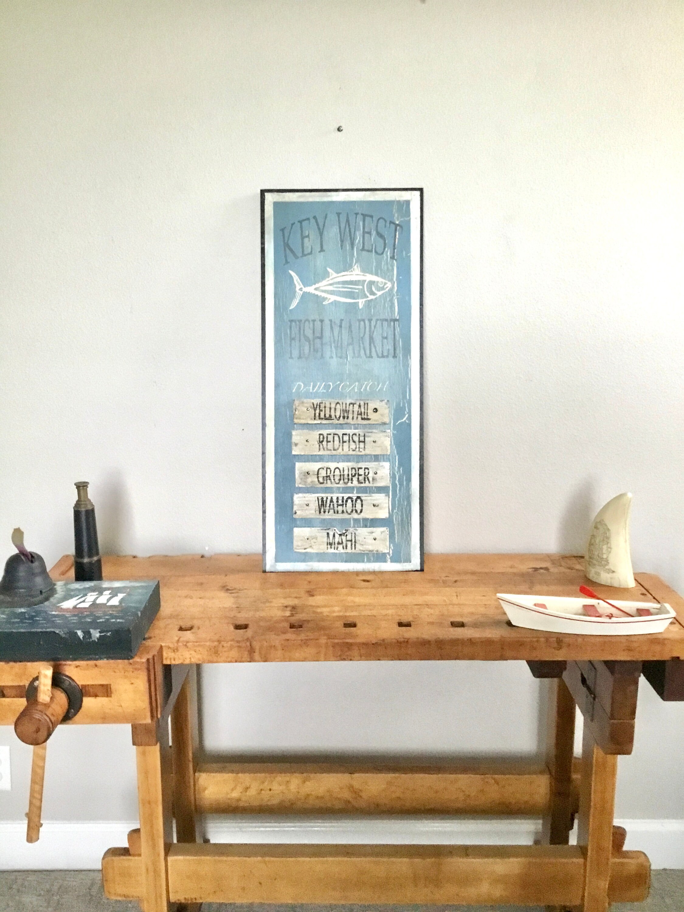 Personalized Old Fashioned Fish Market Sign Nautical Rustic - Etsy