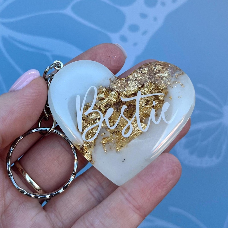 Best Friend Keychain - Etsy