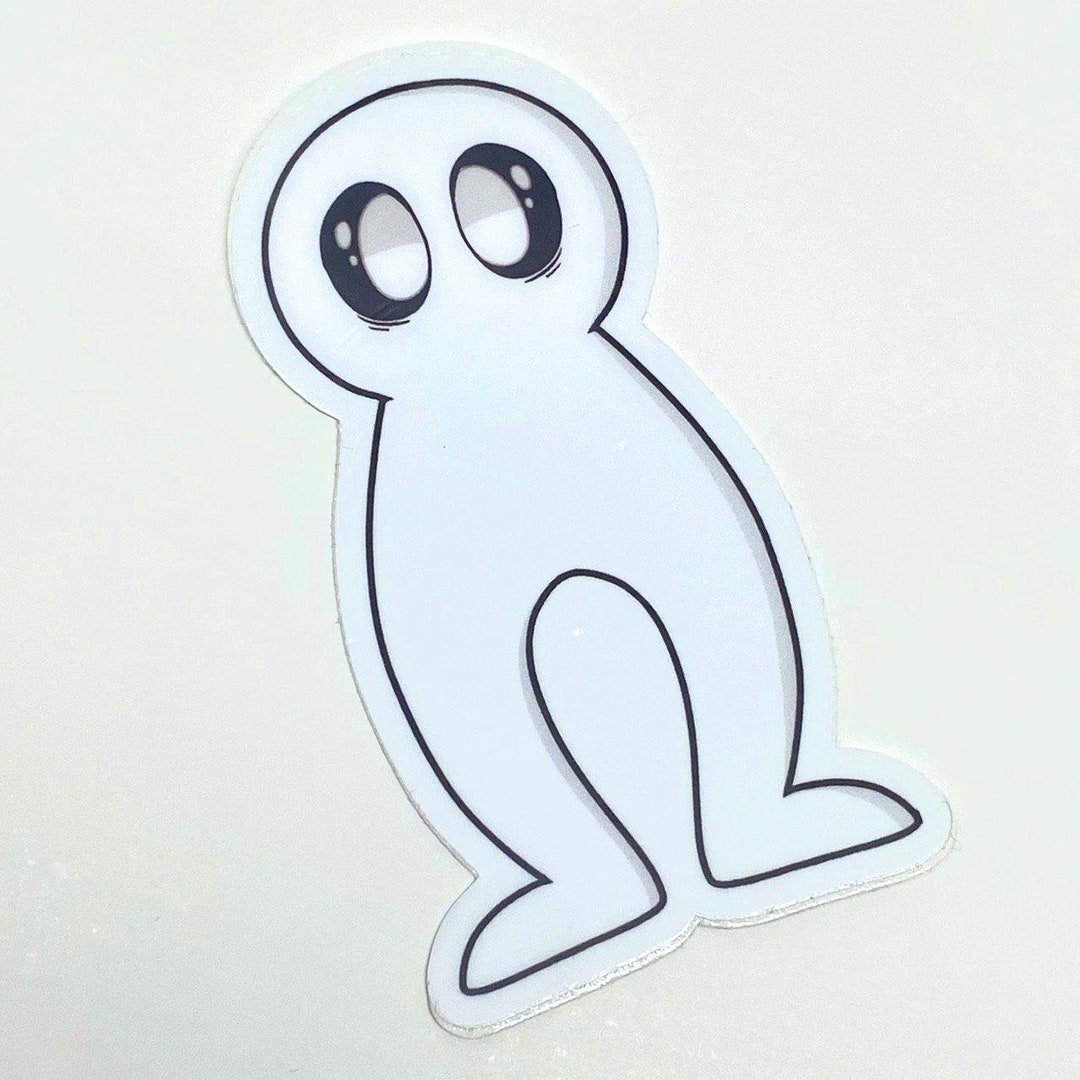 Nightwalker Cryptid Sticker - Etsy
